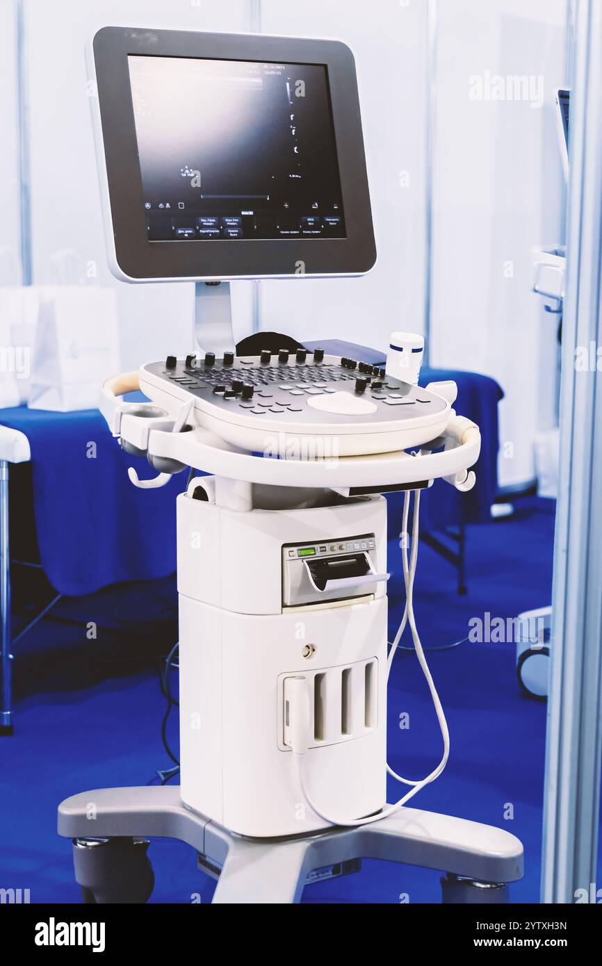 Compact modern device for ultrasound examination Stock Photo - Alamy