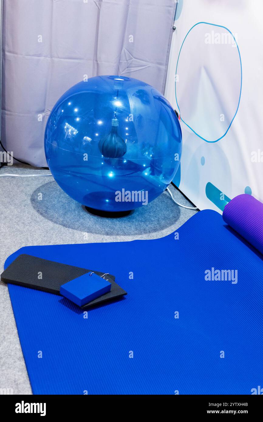 Sports inflatable ball for physiotherapy, bobath therapy and passive ...