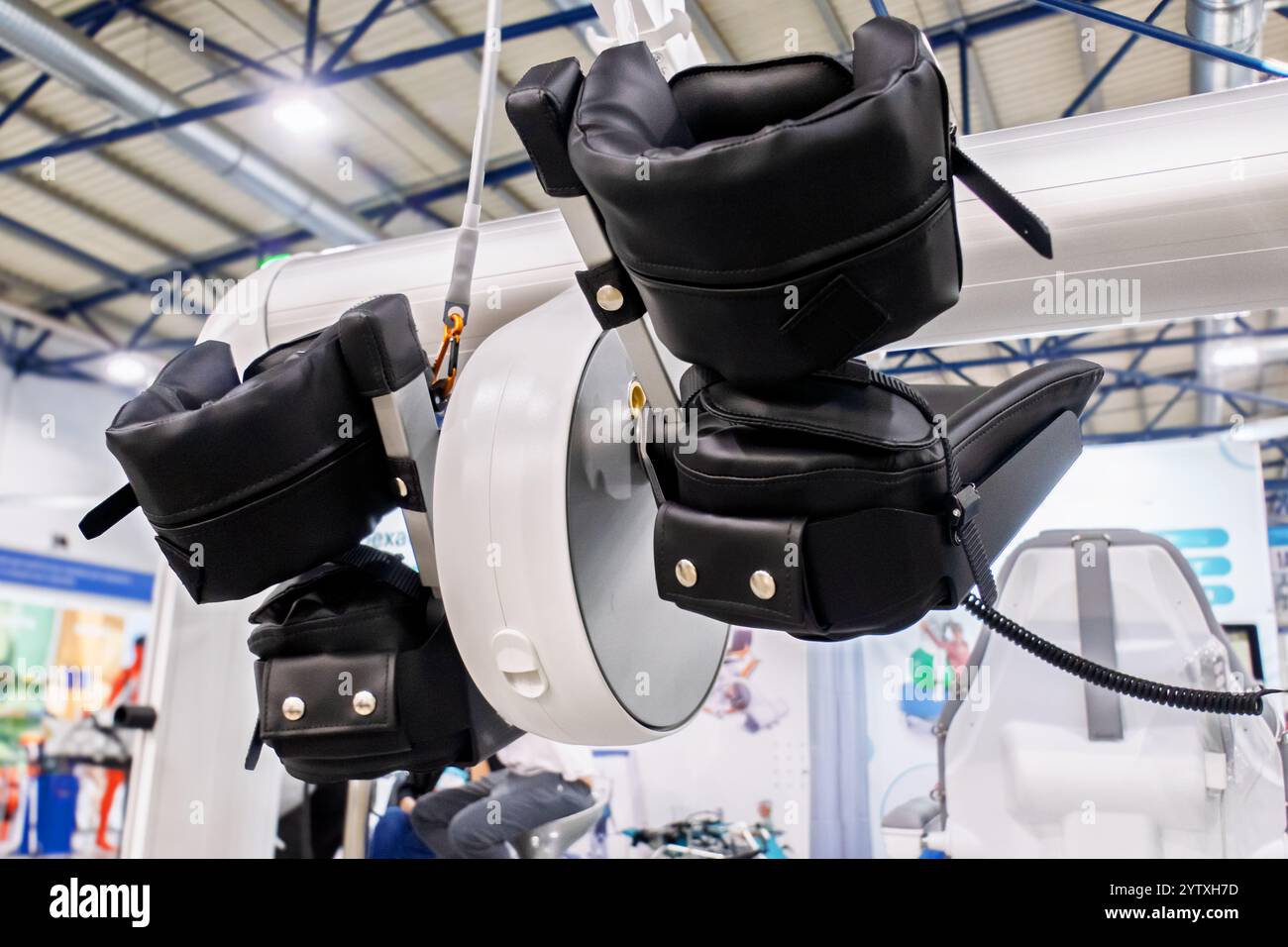 The device for active-passive limb development is used for adults with ...