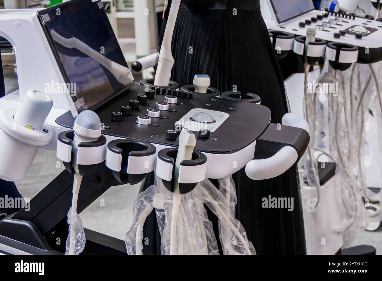 Compact modern device for ultrasound examination Stock Photo - Alamy