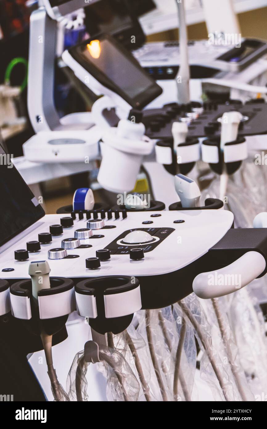 Compact modern device for ultrasound examination Stock Photo - Alamy