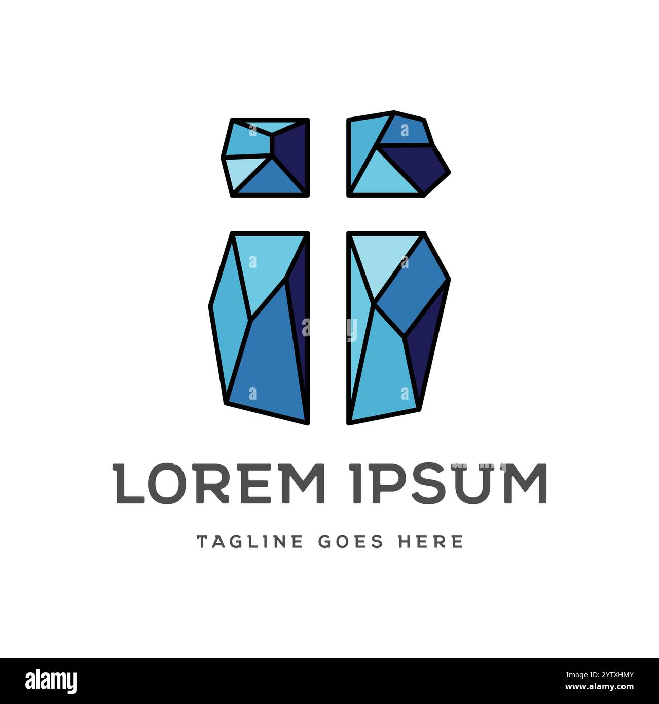 Lord of the rock church Stock Vector Images - Alamy