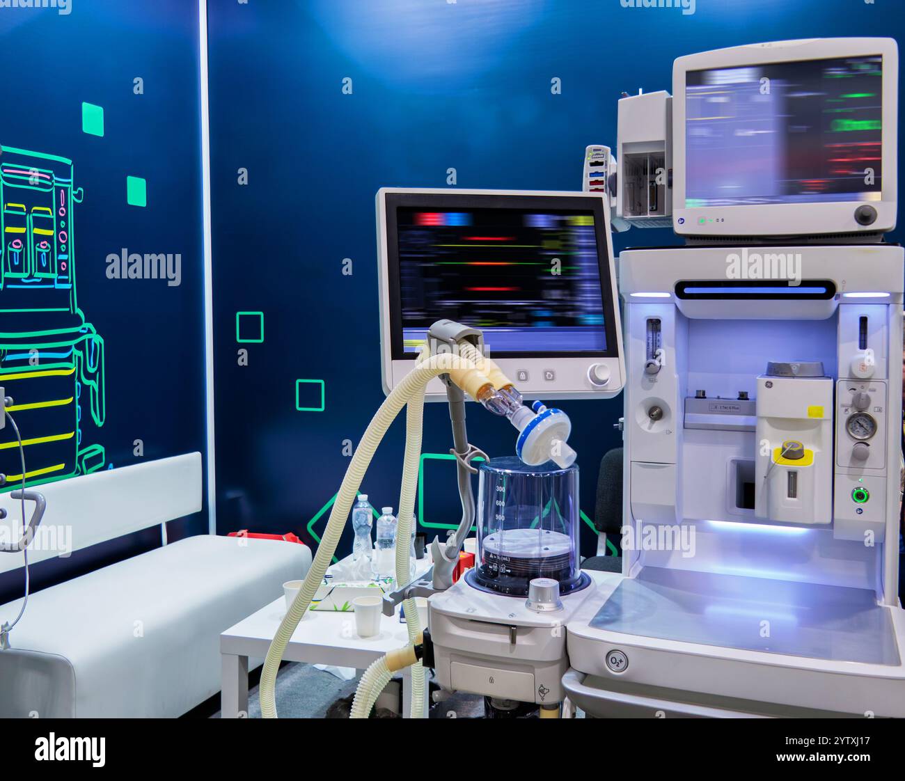 Resuscitation equipment Ventilator for long-term respiratory support ...