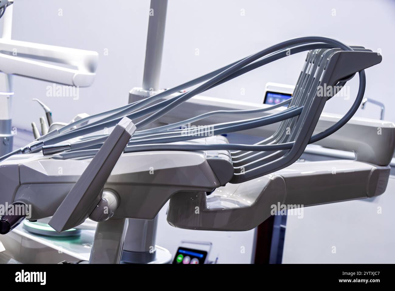 Height adjustable dental unit handpiece holders Stock Photo - Alamy