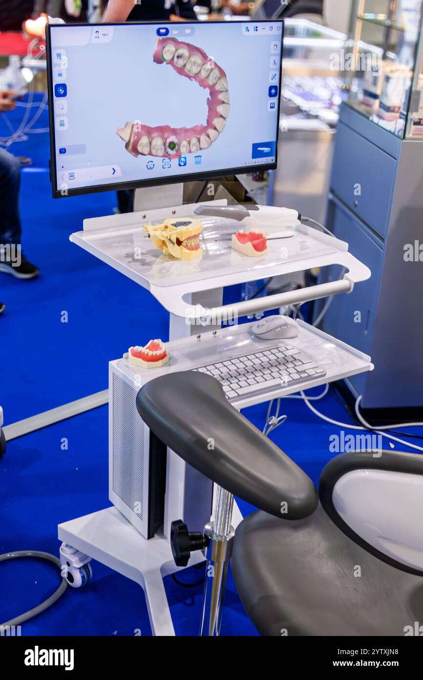 Fast intraoral scanner in dentistry with advanced artificial ...