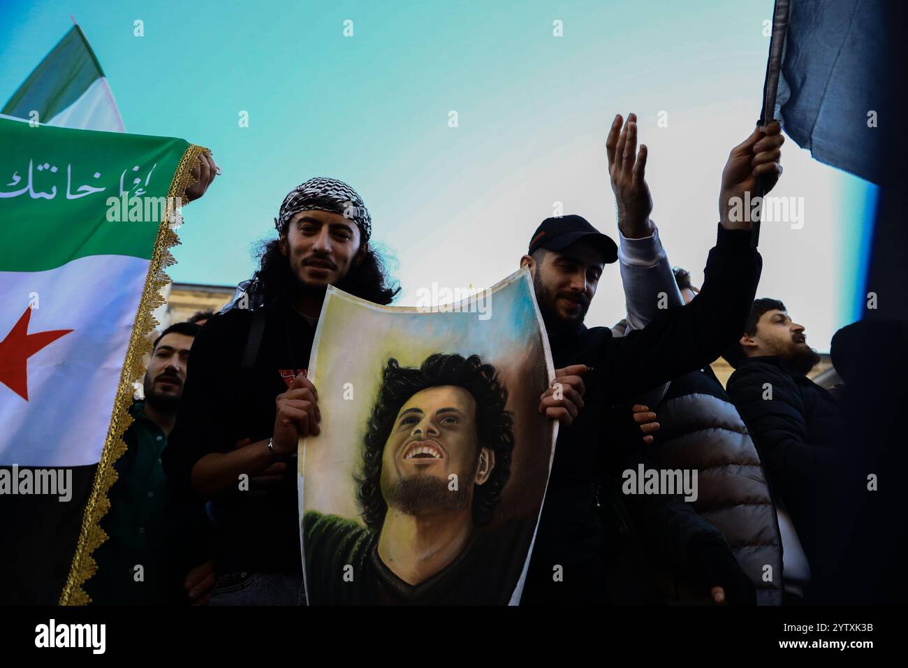 Istanbul, Istanbul, Turkey. 8th Dec, 2024. Thousands of Syrians ...