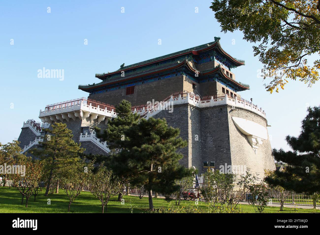 Zhengyang Men， Beijing, 正阳门 Stock Photo - Alamy