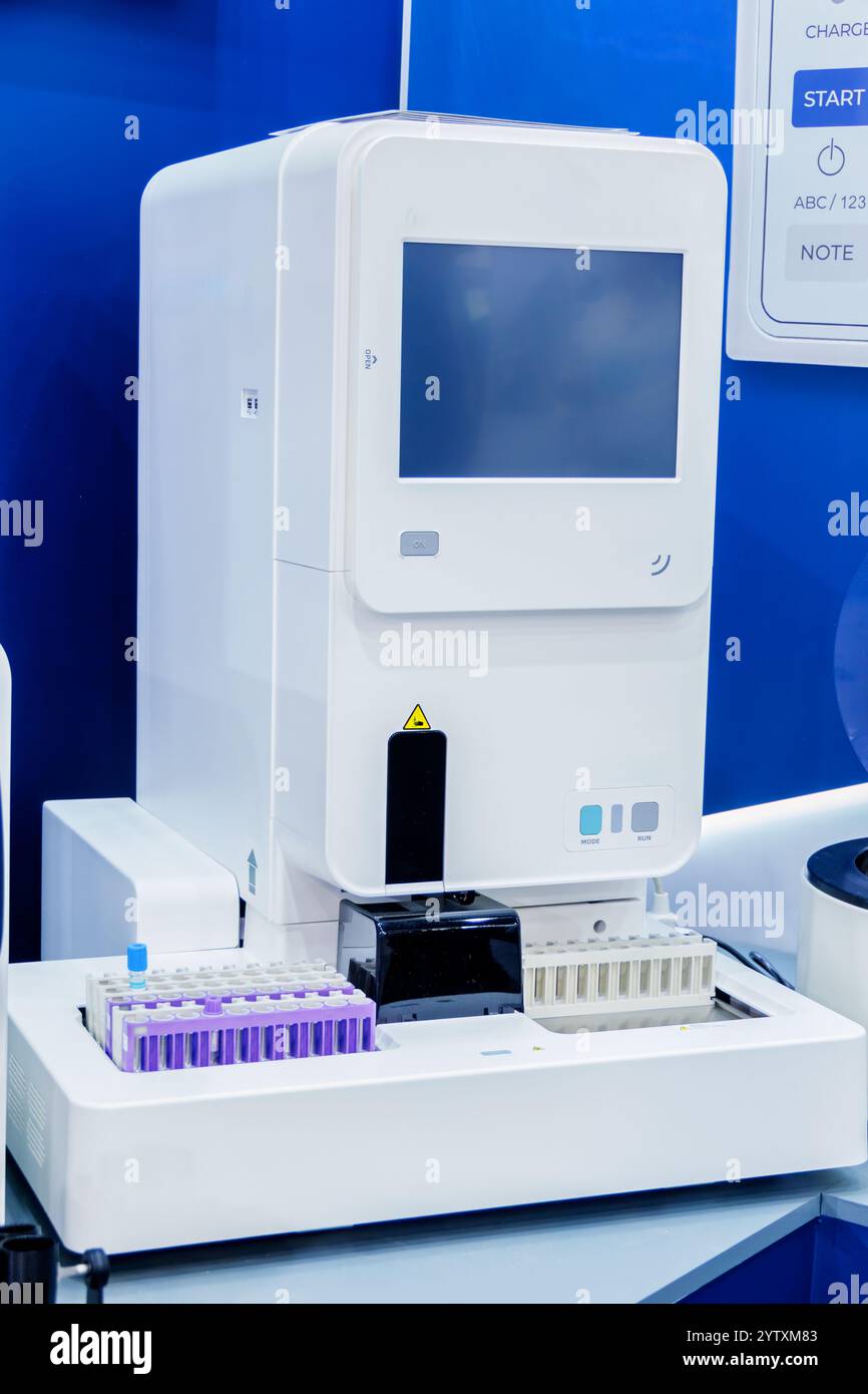 Automatic hematology analyzer with reticulocyte counting function Stock ...