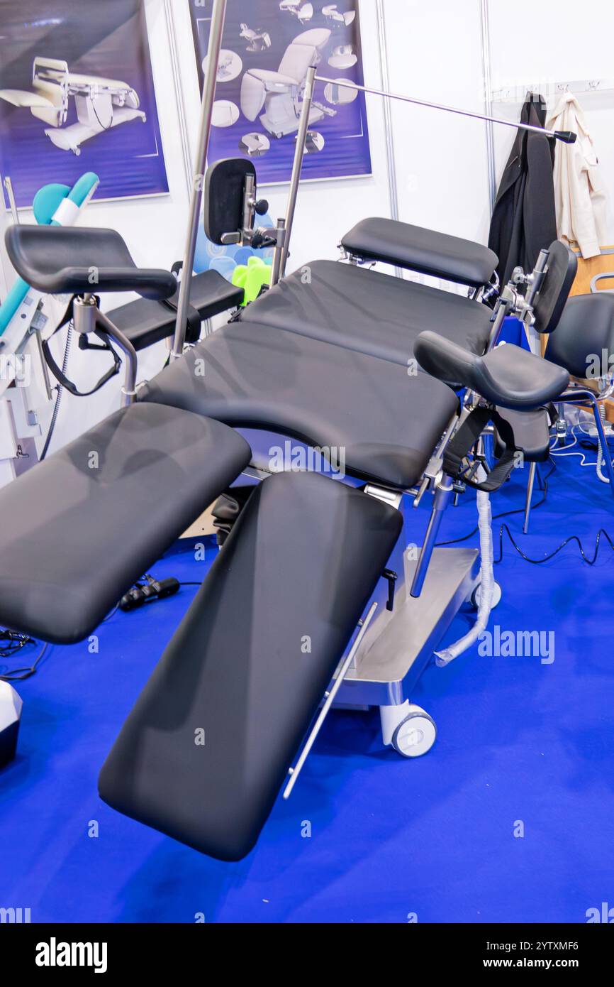 Medical treatment table for the patient: lying down, sitting, for ...