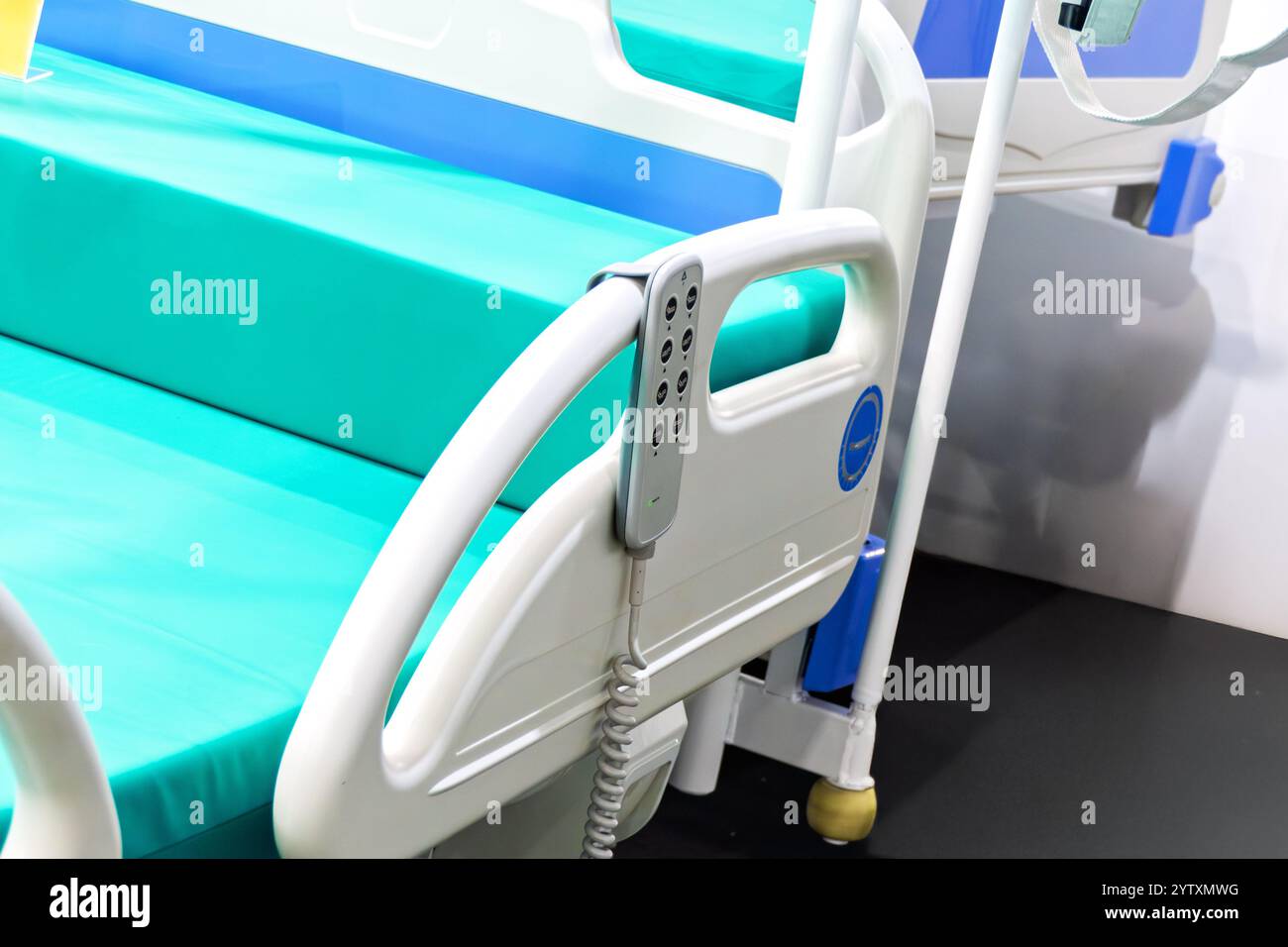 Multifunctional hospital bed for intensive care unit Stock Photo - Alamy