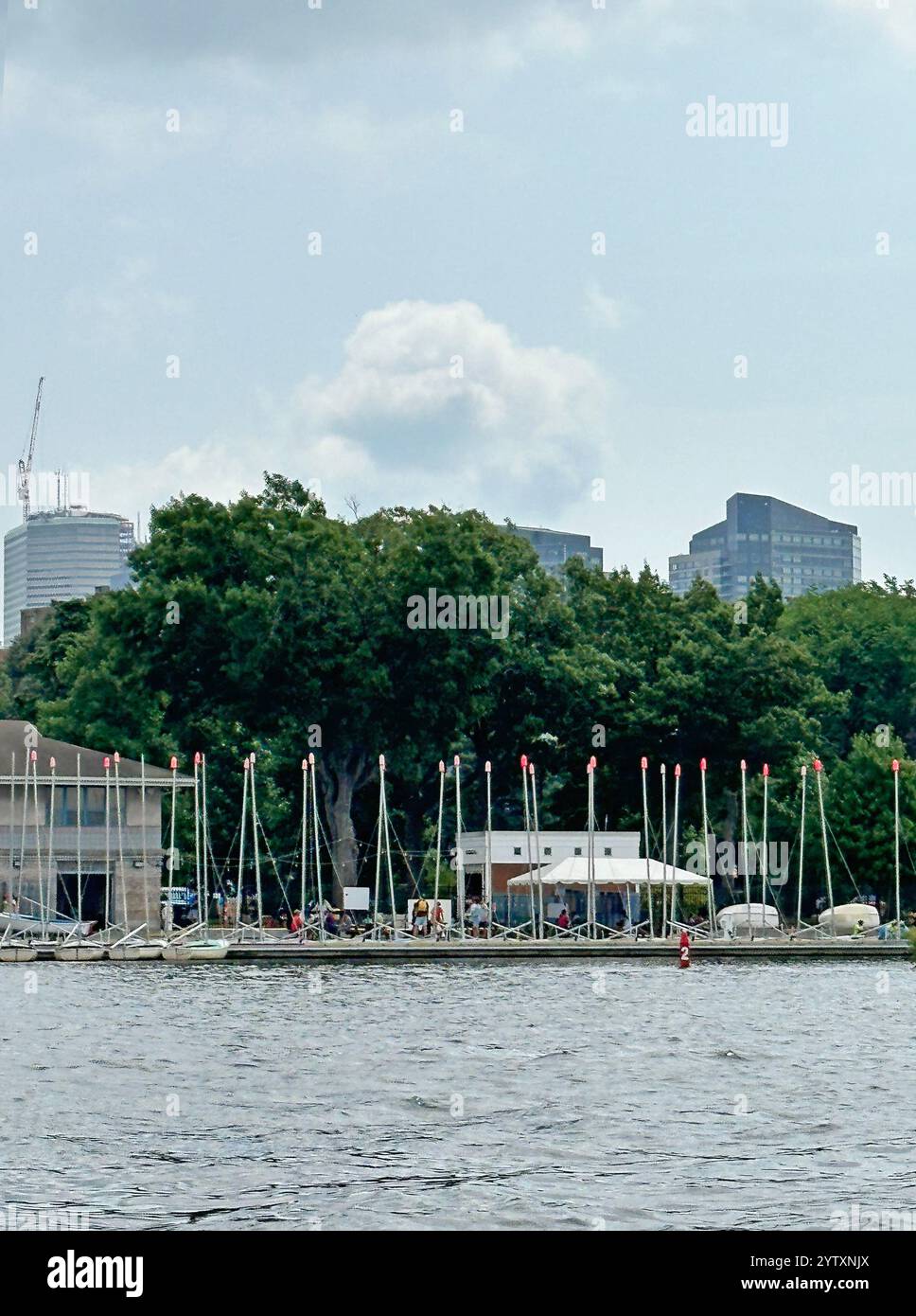 Ocean waters and local popular areas in Maine and Massachusetts Stock ...