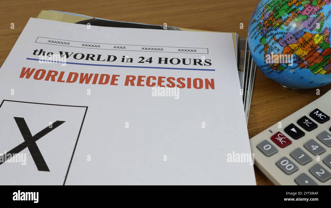 Worldwide Recession News letter Space for copy text Part of a series ...