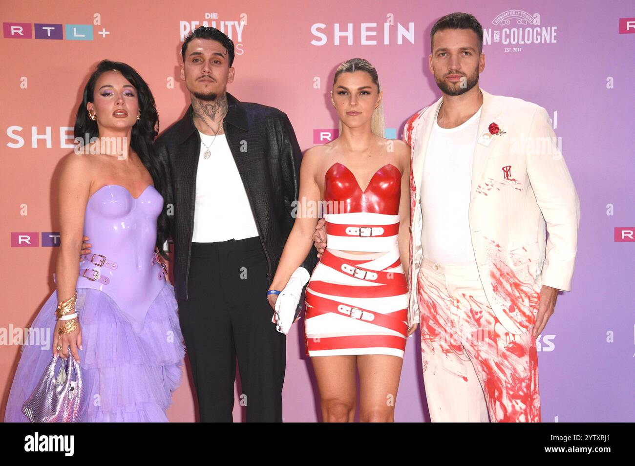 Alicia Costa Pinheiro, Loracio, Nasrin Rapp und Josh Stodel bei der ...