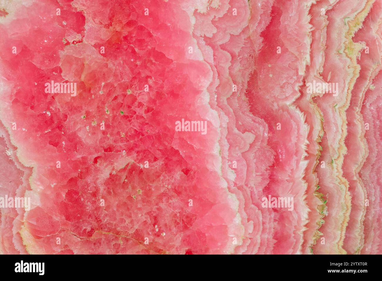 High-resolution image of rhodochrosite mineral specimen stone rock ...