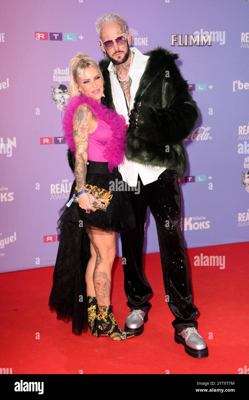 Desiree Hansen und Jörg Hansen bei der Verleihung der Reality Awards ...