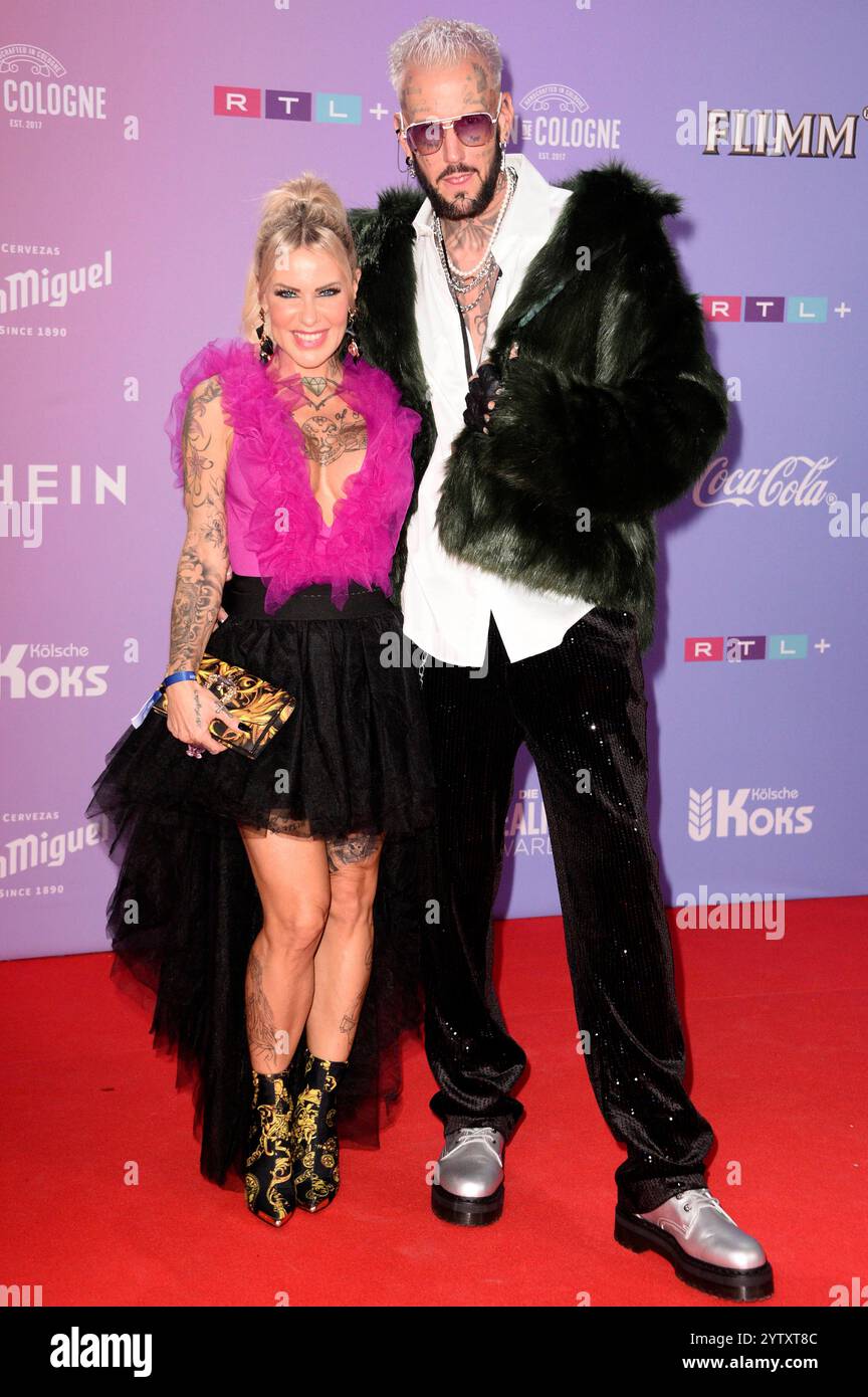 Desiree Hansen und Jörg Hansen bei der Verleihung der Reality Awards ...