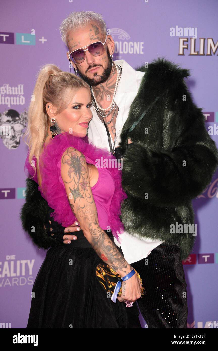 Desiree Hansen und Jörg Hansen bei der Verleihung der Reality Awards ...