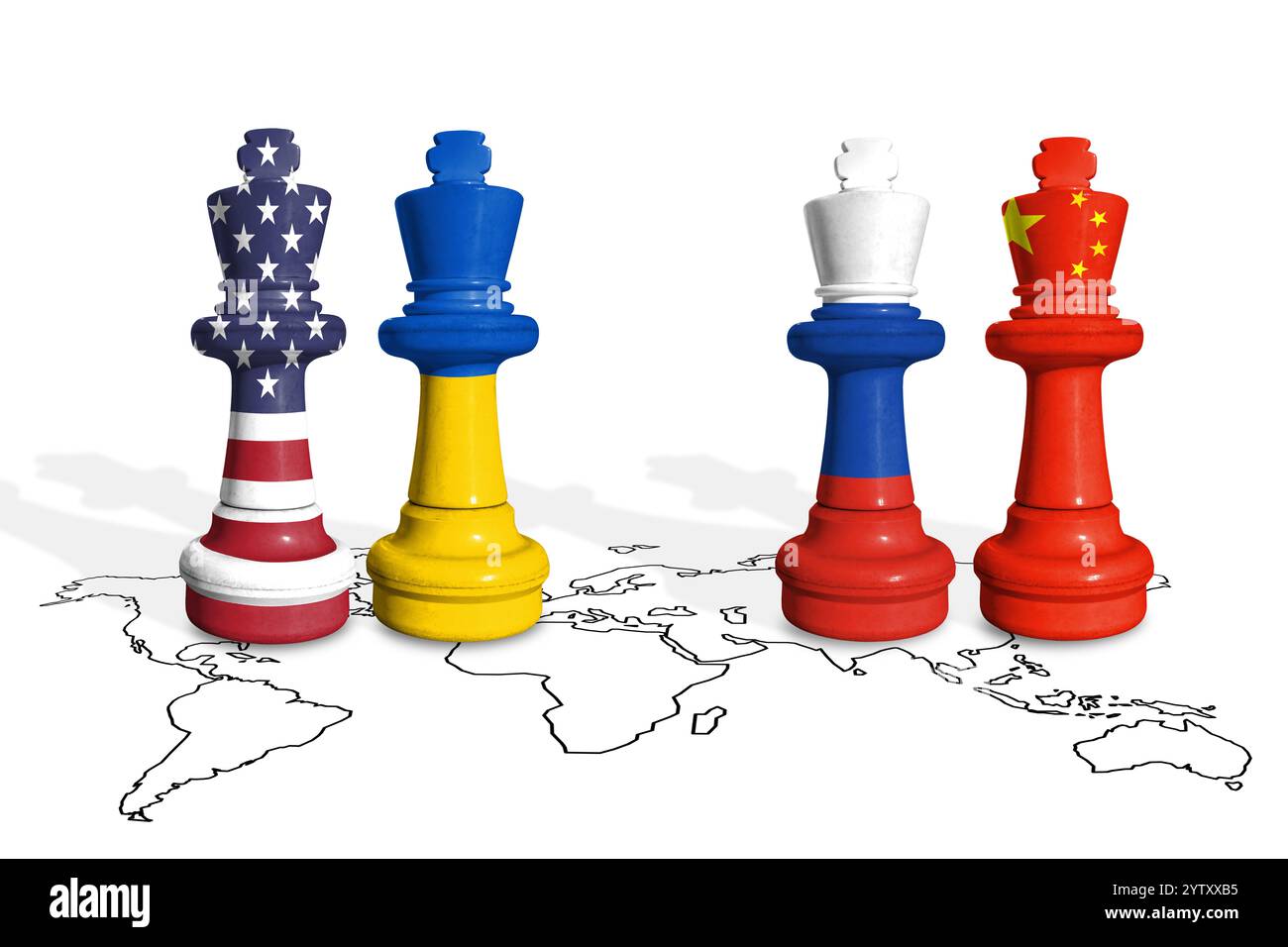 Flags us eu china Cut Out Stock Images & Pictures - Alamy