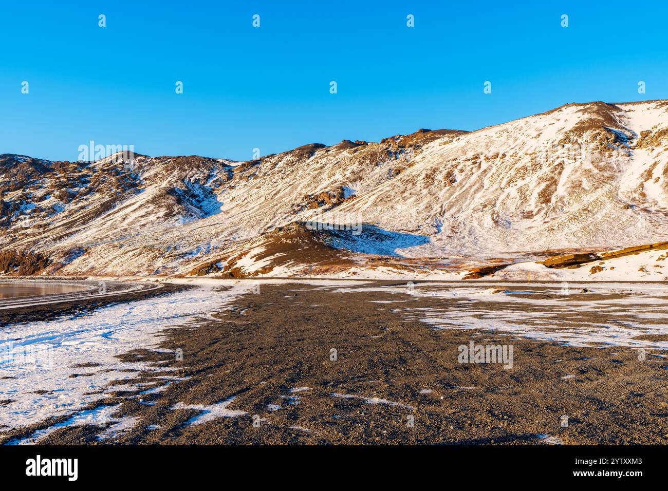 Iceland terrain travel destination Stock Photo - Alamy