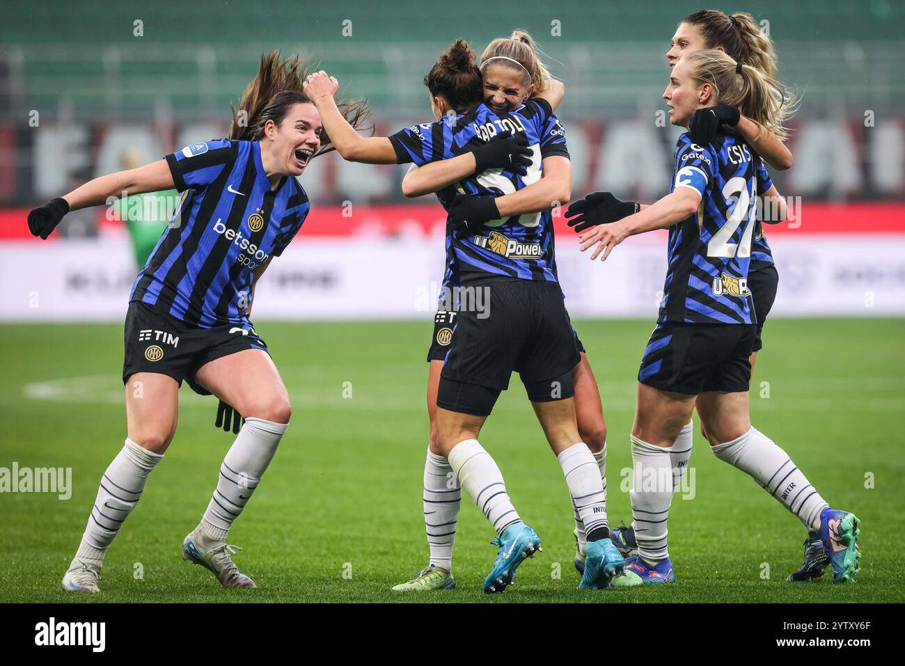 Milan, Italy, Italy. 8th Dec, 2024. Elisa BARTOLI of Inter Milan ...
