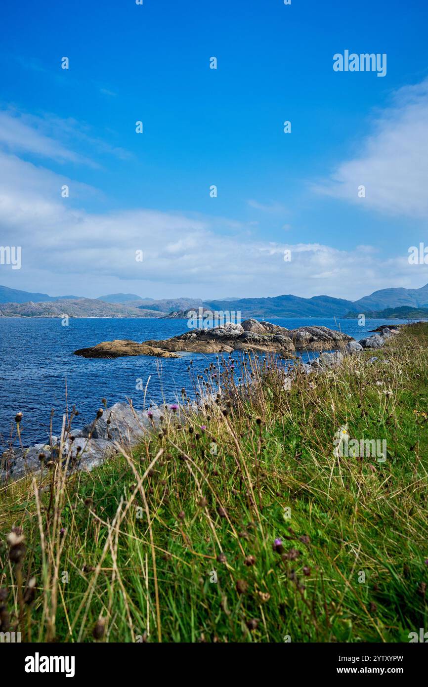 The A830 coastal road to Mallaig in Scotland Stock Photo - Alamy