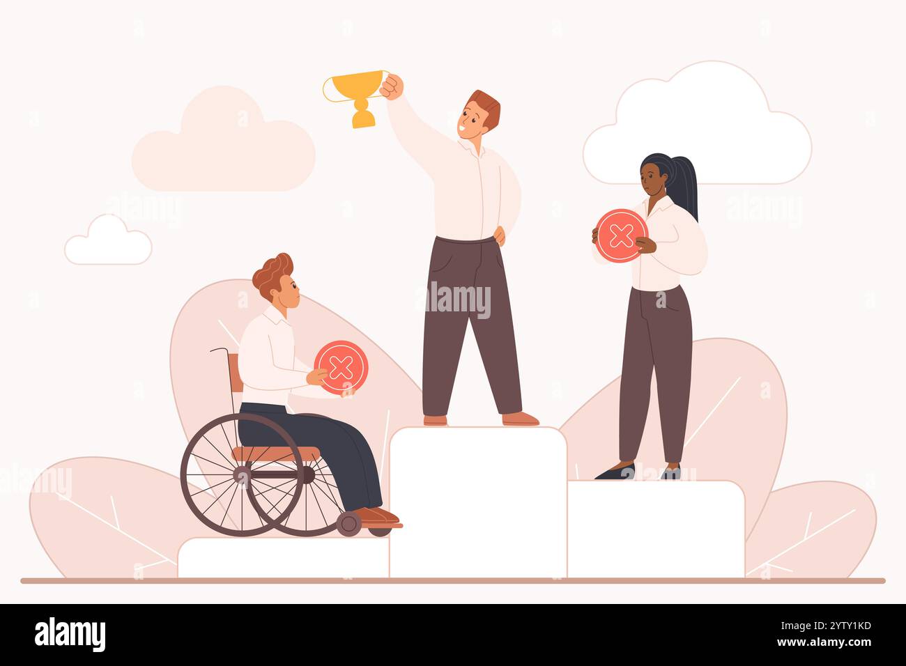 Ableism, discrimination for people with disability, racism and gender ...