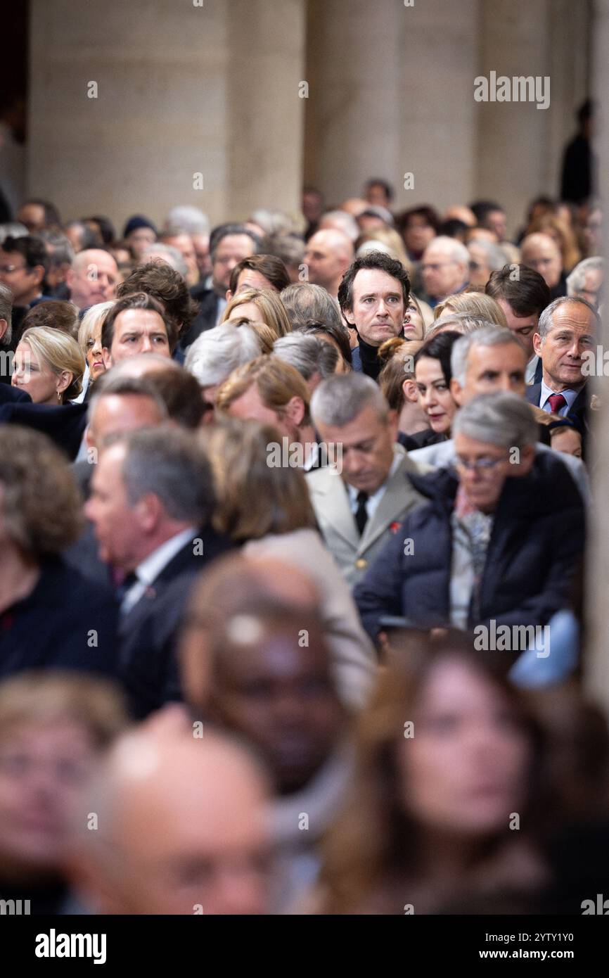 Paris, France. 07th Dec, 2024. Antoine Arnault attending the reopening ...