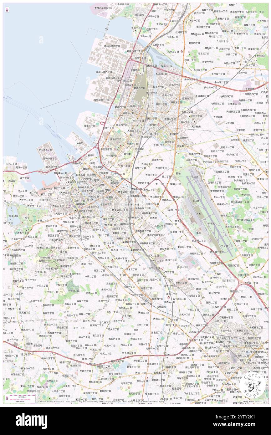 Hakata-eki-sanno Street, Fukuoka-shi, JP, Japan, Fukuoka, N 33 35' 23 ...