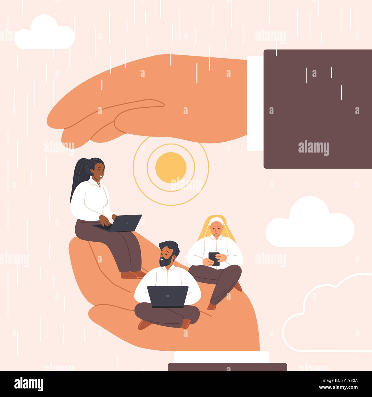 Employees assistance and care, wellbeing protection office program ...