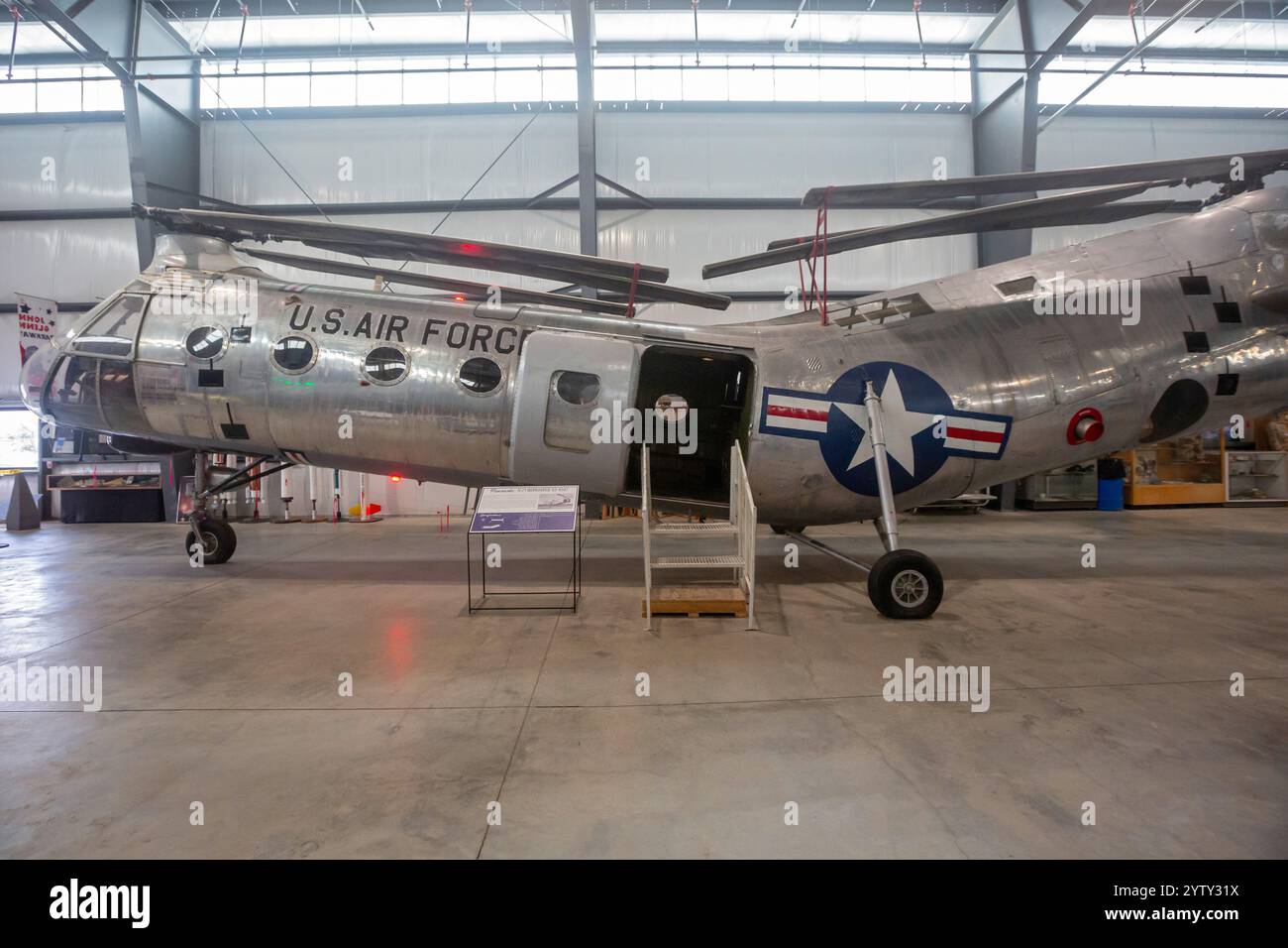 Pueblo, Colorado - The Piasecki H-21 Workhorse helicopter at the Pueblo ...