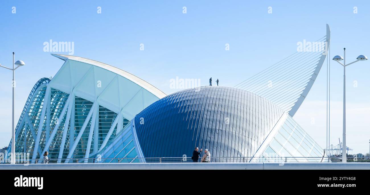 The City of Arts and Sciences (Ciudad de las Artes y las Ciencias) is ...