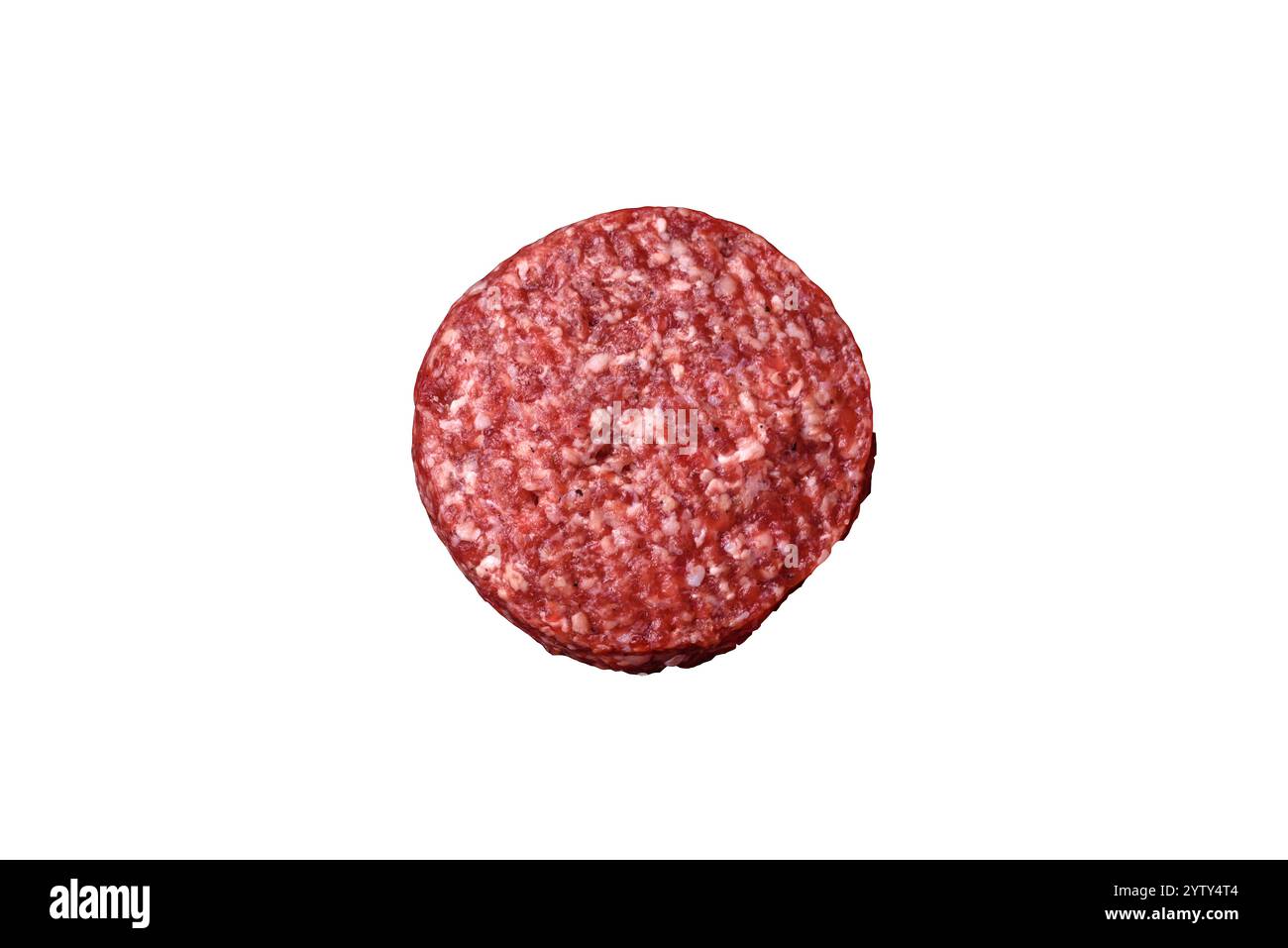 Beef burger patties salt Cut Out Stock Images & Pictures - Alamy