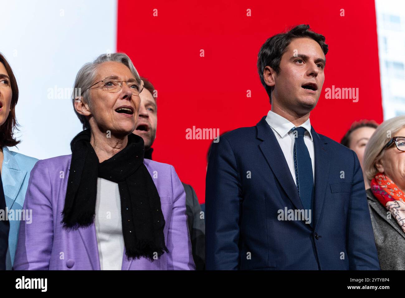 The newly elected General Secretary of the French Renaissance party ...