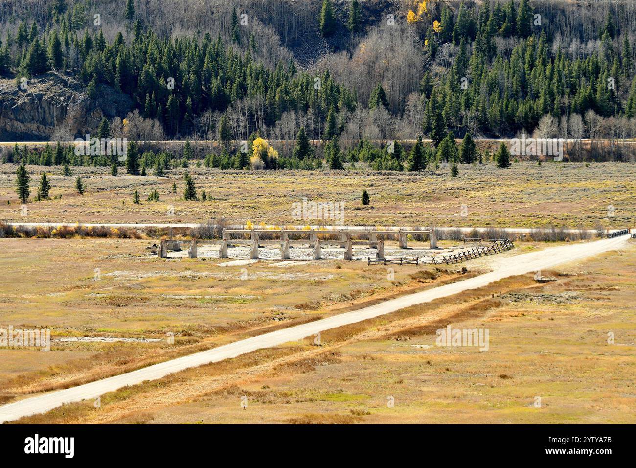 FILE - Camp Hale, with remnants of the deteriorating field house near ...