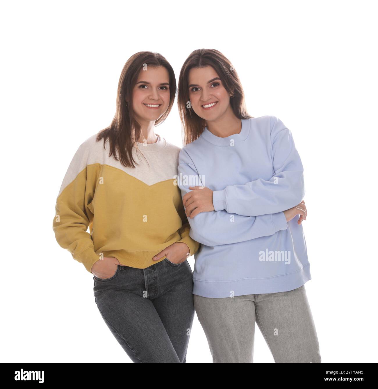 Carefree time together twins hi-res stock photography and images - Alamy