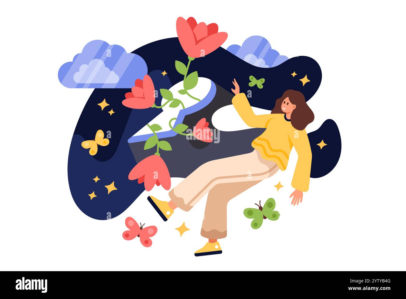 Person oneself Stock Vector Images - Alamy