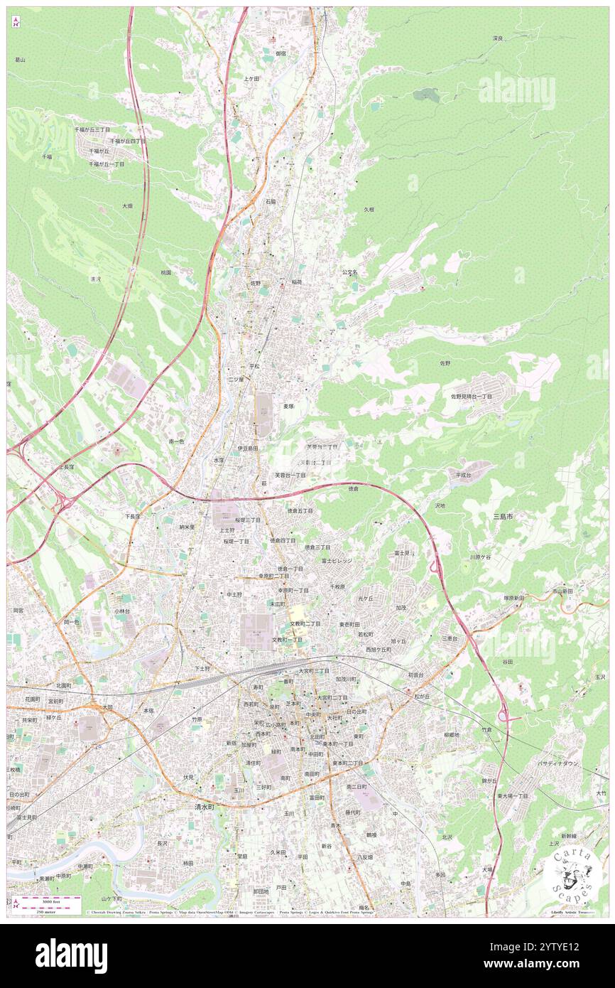 Fuyodai, Mishima Shi, JP, Japan, Shizuoka, N 35 9' 16'', N 138 54' 58 ...