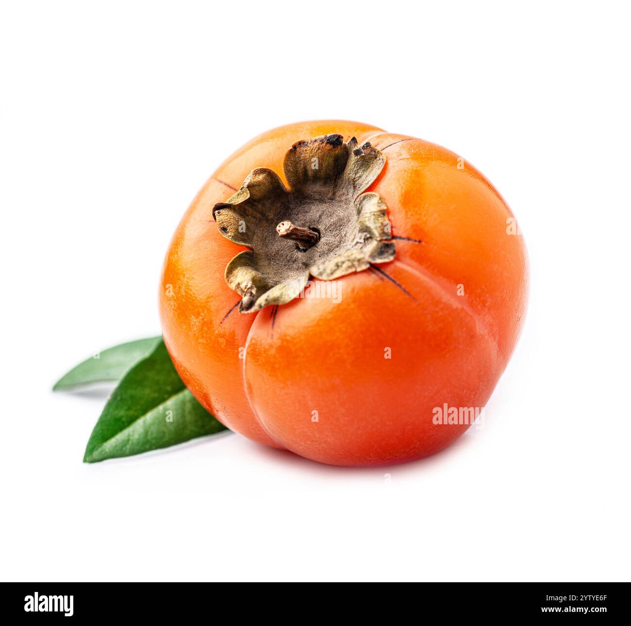 Fresh persimmon harvest Cut Out Stock Images & Pictures - Alamy