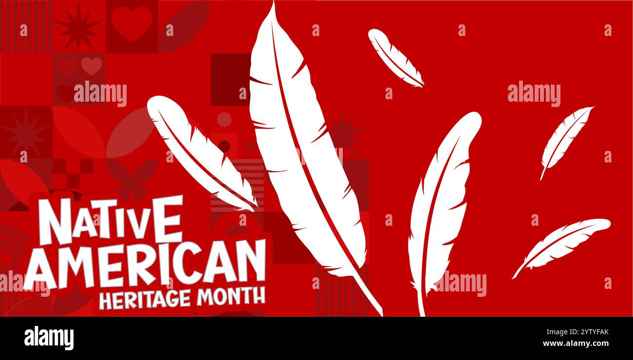 Native American Heritage Month Stock Vector Image & Art - Alamy