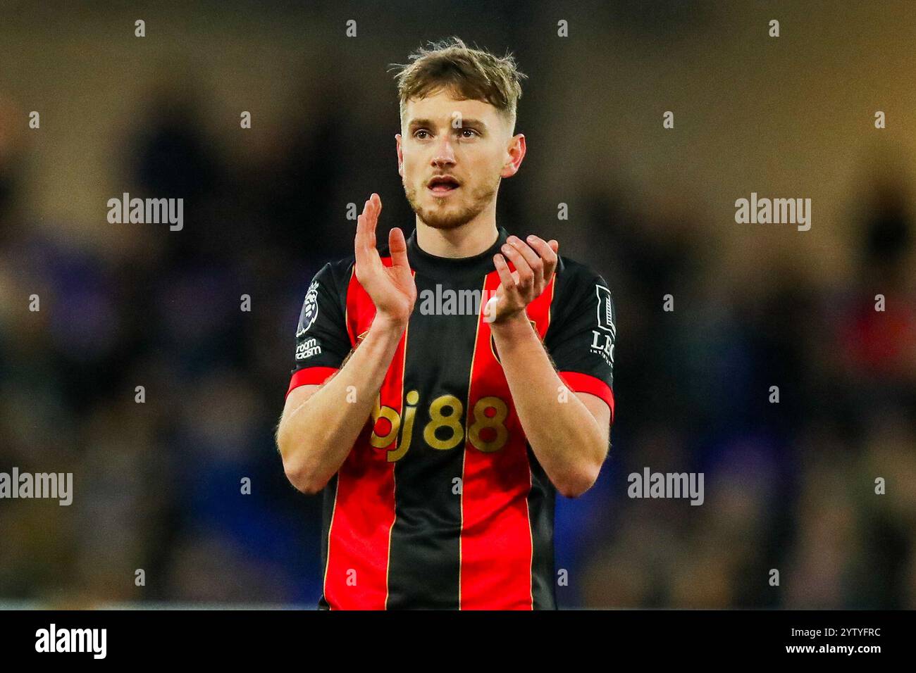 David Brooks of AFC Bournemouth acknowledges the fans after the teams ...