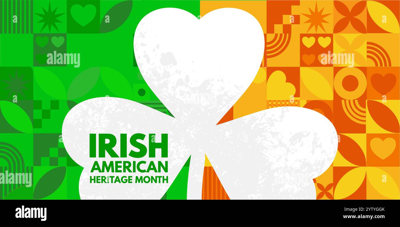 Irish american poster hi-res stock photography and images - Alamy
