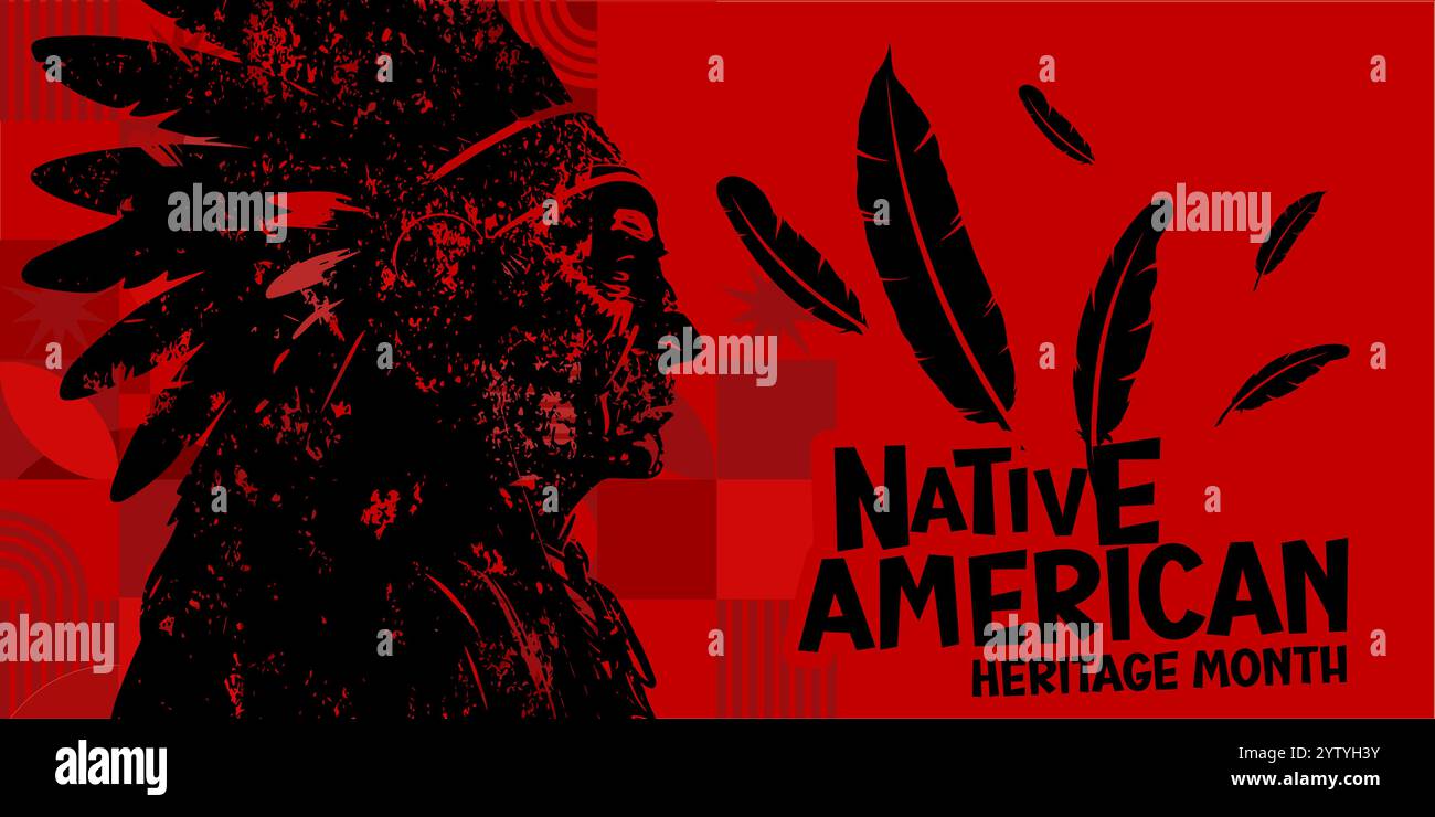 Native American Heritage Month Stock Vector Image & Art - Alamy