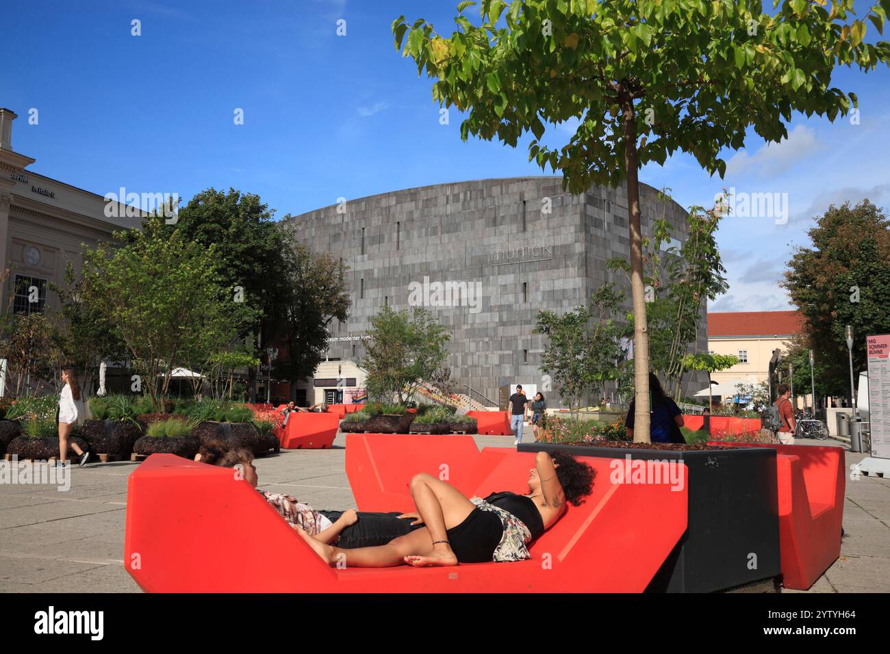 Museum of Modern Art, Museumsquarter, Vienna, Austria Stock Photo - Alamy