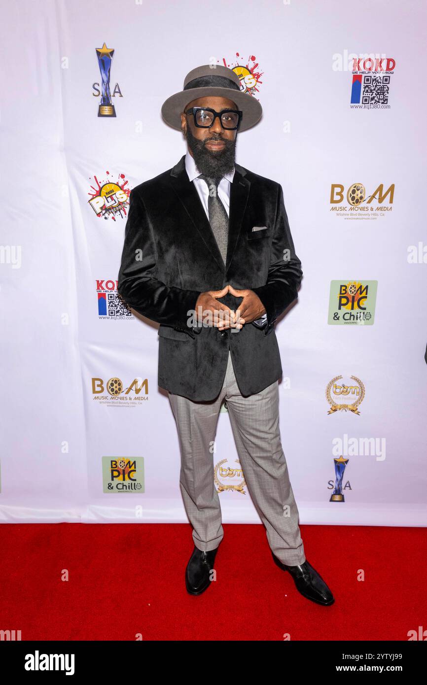 Los Angeles, United States. 07th Dec, 2024. Composer Myron McKinley ...