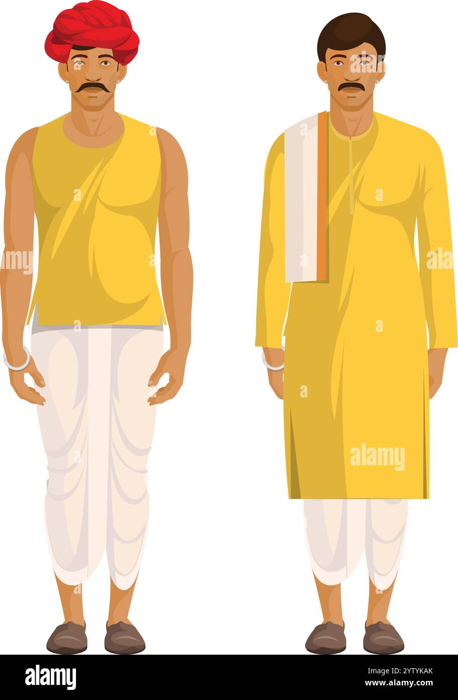 indian village men, Indian man in traditional clothing Stock Vector ...