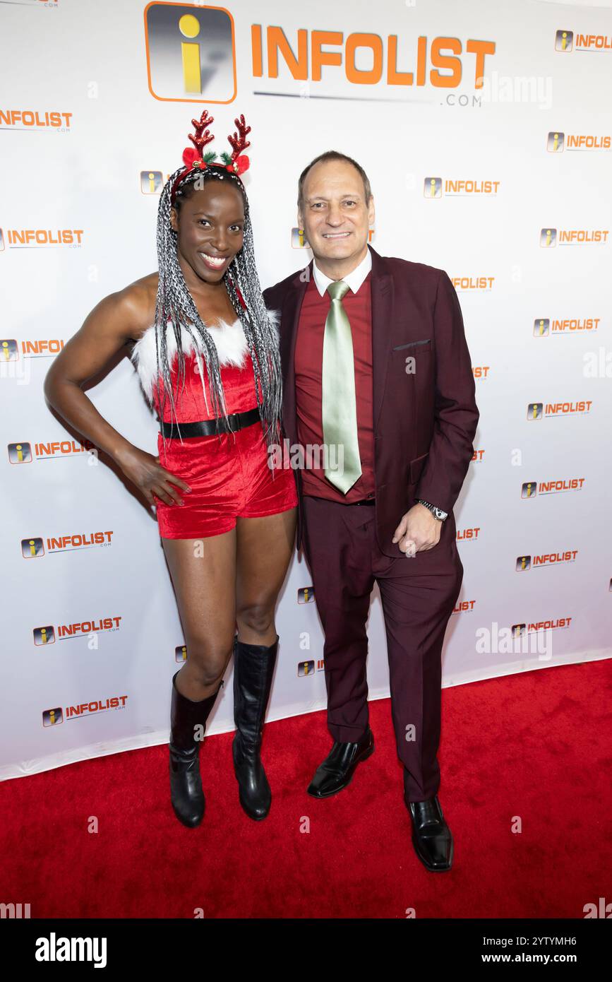 Los Angeles, CA, USA. 05th December, 2024. Janeshia Adams-Ginyard (L ...