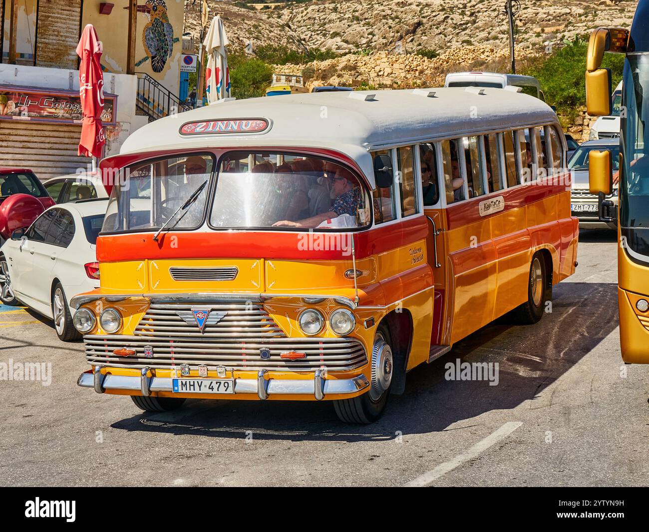 Maltese classic bus hi-res stock photography and images - Alamy