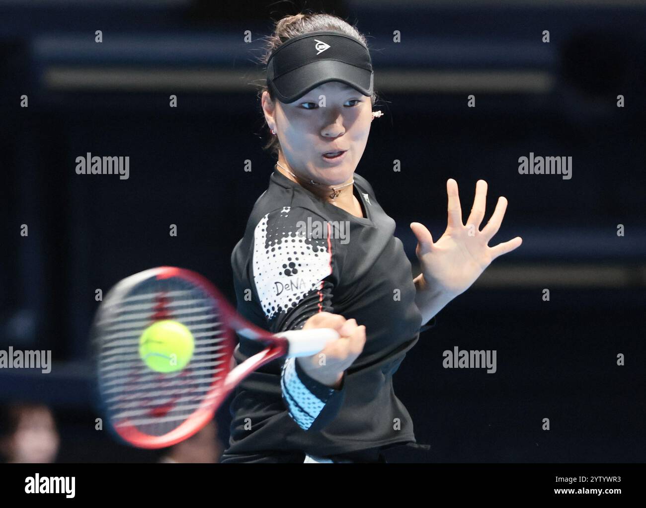 Tokyo, Japan. 8th Dec, 2024. Japanese young tennis player Sayaka Ishii ...