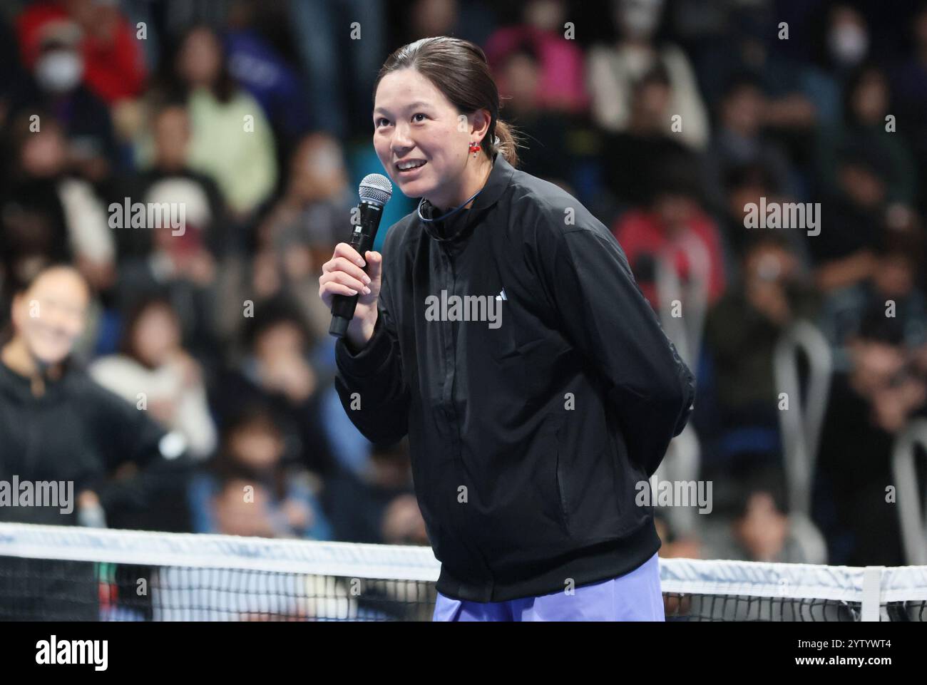Tokyo, Japan. 8th Dec, 2024. Japanese young tennis player Ena Koike, 18 ...