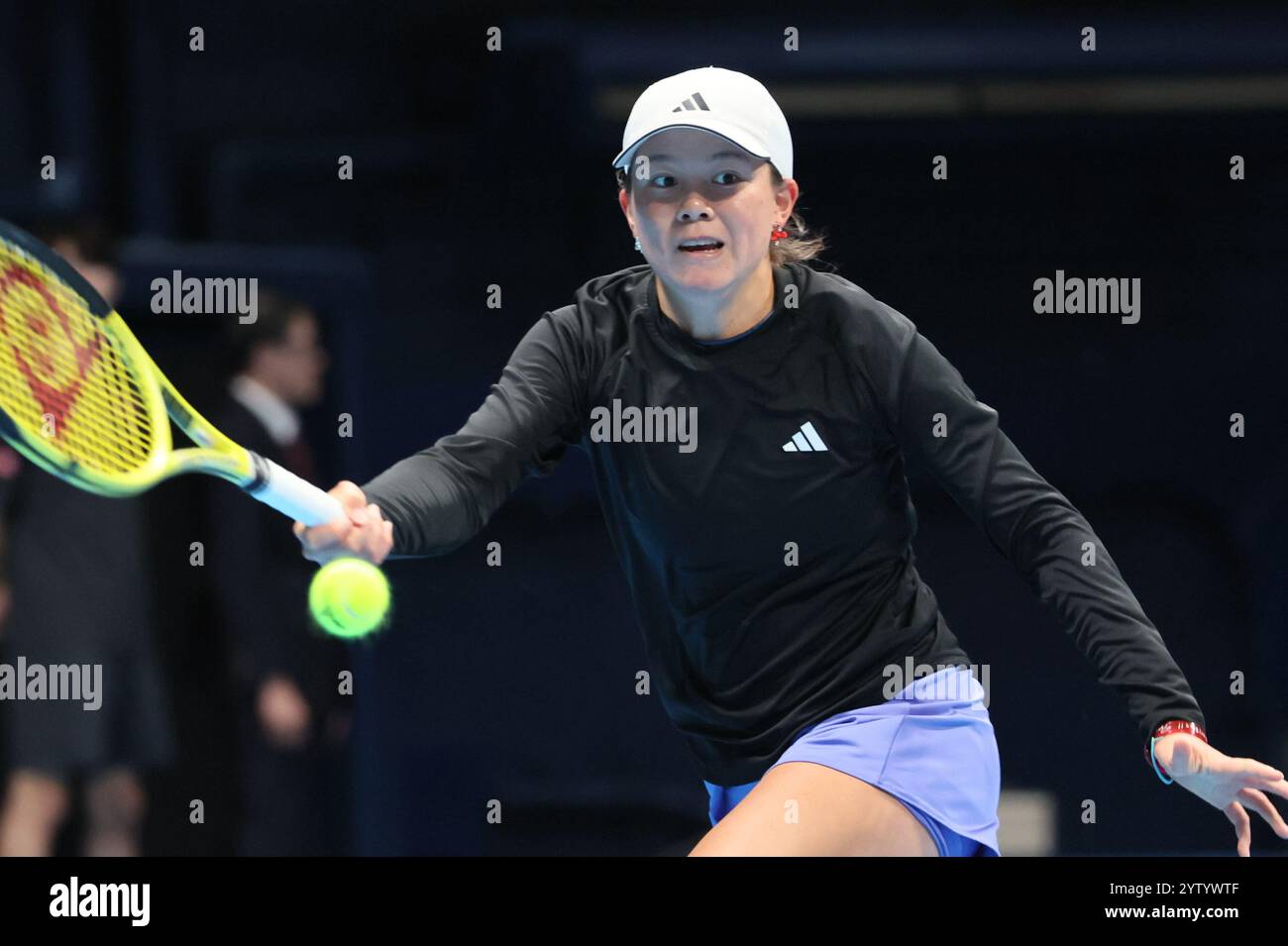 Tokyo, Japan. 8th Dec, 2024. Japanese young tennis player Ena Koike, 18 ...